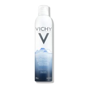 vichy laboratories mineralizing thermal water, hydrating mineral rich facial spray with antioxidants to soothe and protect skin, 10.1 fl oz (pack of 1)