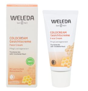 weleda deep moisture facial balm, 1 fluid ounce, plant rich moisturizer with sweet almond oil