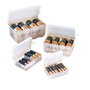 battery storage case set (4pc set for all of your battery storage needs!)