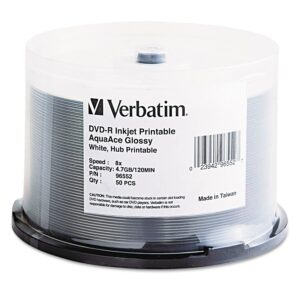 ver96552 - verbatim inkjet printable dvd-r discs