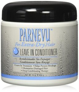 parnevu leave-in conditioner for extra dry hair, 16 ounce