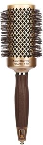 olivia garden nanothermic ceramic + ion round thermal hair brush nt-54 (2 1/8")