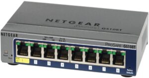 netgear prosafe gs108tv2 gigabit smart switch