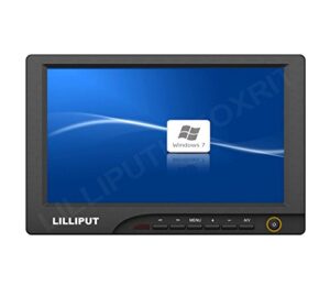 lilliput 8" 869gl-80np/c vga monitor with dvi and hdmi input by viviteq inc (no-touch,no battery included)