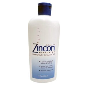 zincon medicated dandruff shampoo 8 oz (pack of 5)