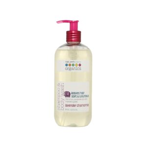 nature's baby 3-in-1 baby shampoo/body/face wash - formulated for problem and sensitive skin - no sulfate or artificial fragrances - ph neutral & tear free - lavender chamomile 16 oz