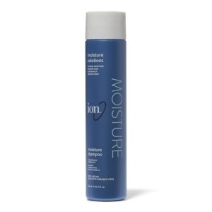 ion moisture shampoo, vegan, sulfate free, paraben free, hydrating, moisturizing