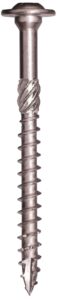 grk 30225 5/16" x 4" rss™ 305 stainless steel structural screws 400 count