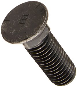 the hillman group 260123 5/8-inch x 2-inch plow bolts, 25-pack , black