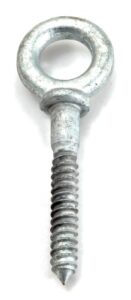 forney 61369 screw eye bolt shoulder, hot dipped galvanized, 1/2-inch-by-3-1/4-inch overall length