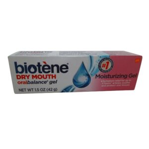 biotene oralbalance moisturizing gel, alcohol free gel and dry mouth gel, flavor free - 1.5 oz