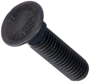 the hillman group 260081 1/2-inch x 2-inch plow bolts, 50-pack, black