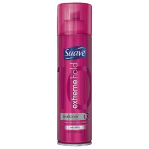 suave unscented hairspray, extreme hold 11 oz