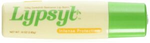 lypsyl intense protection original mint, lip balm 0.10 oz (pack of 6)