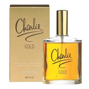 revlon charlie gold 3.3 oz edt spray woman ladies new