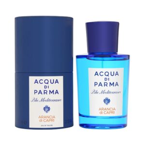 acqua di parma blue mediterraneo arancia di capri eau de toilette spray for men, 2.5 ounce