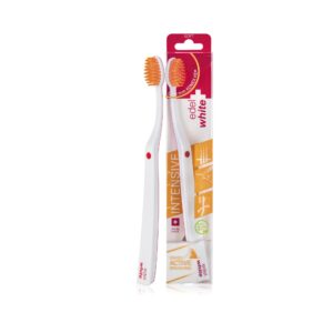 edel+white flosser soft toothbrush