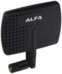 alfa network apa-m04 2.4ghz 7 dbi high gain directional indoor panel antenna with rp-sma connector