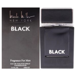 nicole miller black mens eau de toilette spray 3.4 oz