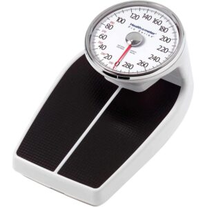 health o meter floor scale 400 x 1lb, 11 x 12-1/2" platform w/raised 8" dial, 160lb