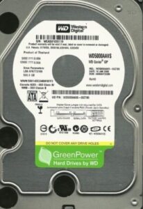 wd wd5000aavs wd gp 3.5in sata 500gb hard drive wd5000aavs