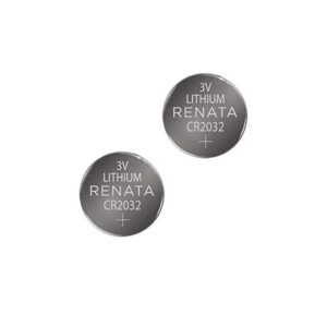 renata batteries twin pack cr2032 coin cell battery, 2 pcs