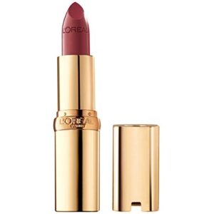 l’oréal paris colour riche original creamy, hydrating satin lipstick with argan oil and vitamin e, divine wine , 1 count