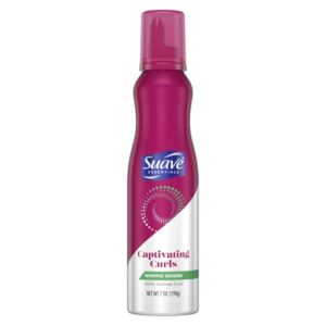 suave professionals mousse captivating curls 7 oz, cream