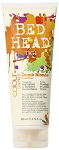 tigi bed head colour combat dumb blonde conditioner, 6.76 ounce