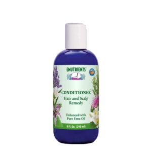 montana emu ranch - emutrients conditioner 8 ounce bottle - made with pure emu oil