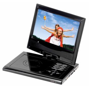 supersonic sc-178dvd 7 portable dvd player with usb, sd card slot & swivel display