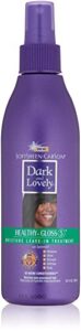 softsheen-carson dark and lovely healthy-gloss 5 moisture leave in treatment, 8.5 fl oz