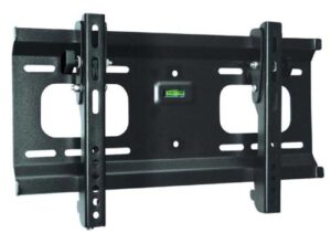 ultra-slim black adjustable tilt/tilting wall mount bracket for samsung ln-32a330j1d (ln32a330j1d) 32" inch lcd hdtv tv/television - low profile