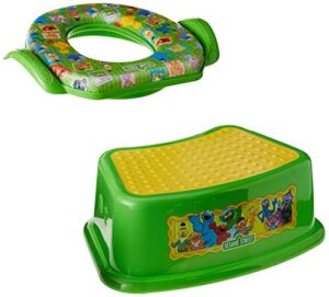 sesame street 2 piece essential potty training duo kit