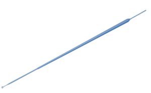 argos l0001-25 blue high impact polystyrene smooth sterile disposable inoculating loops, 1 microliter capacity (case of 1000)