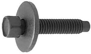 m6-1.0 x 28mm hex head sems body bolts