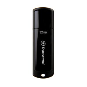 transcend 32gb jf700 usb flash drive, usb3.1 gen1, black - ts32gjf700