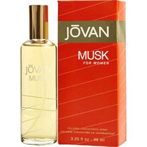 jovan musk for women 3.25 oz cologne concentrate spray