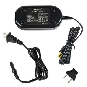 hqrp ac adapter charger compatible with jvc ap-v30 ap-v30u gz-hm300 gz-ms230 gz-ms230us gz-ms230aus gz-ms230au gz-ms230bus gz-ms230rus gz-ms230u gz-ms215 gz-ms215be everio camcorder