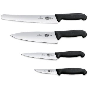 victorinox 4-piece knife set with fibrox handles