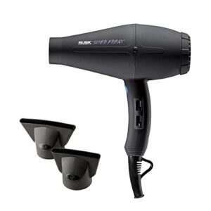 rusk engineering super freak professional 2000 watt dryer with italian motor, features and italian motor that delivers superior airflow and air pressure