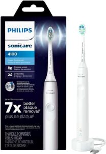 philips sonicare easy clean sonic electric toothbrush, hx6511/50