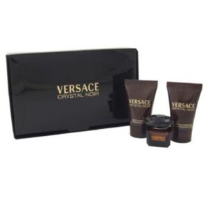 versace crystal noir perfume for women mini edt 3 piece gift set