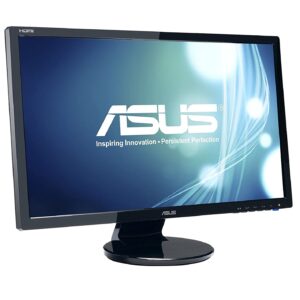 asus ve198t 19" wxga+ 1440x900 dvi vga back-lit led monitor,black