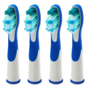 replacement toothbrush heads for oral b sonic complete brush heads refills 4 pack oralb braun compatible replacement brush heads for sonic, sonic complete & vitality sonic oral-b electric base