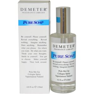 demeter pure soap women cologne spray, 4 ounce