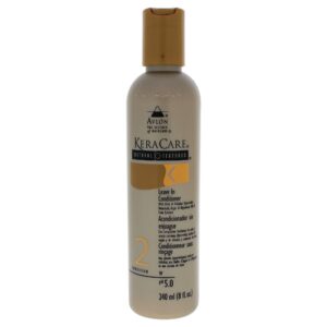 avlon keracare natural textures leave in conditioner for unisex, 8 ounce