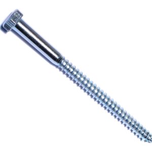 hard-to-find fastener 014973259990 hex lag screws, 5/16 x 4-1/2, piece-50, zinc