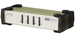 aten cs84u 4-port ps/2-usb kvm vga switch - control up to 4 vga computers for windows, linux, mac, and sun