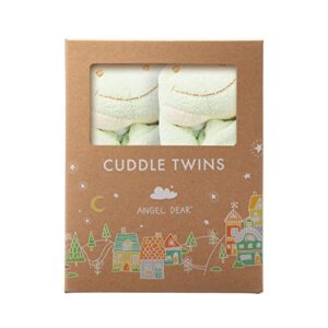 angel dear - green froggy, cuddle twin set